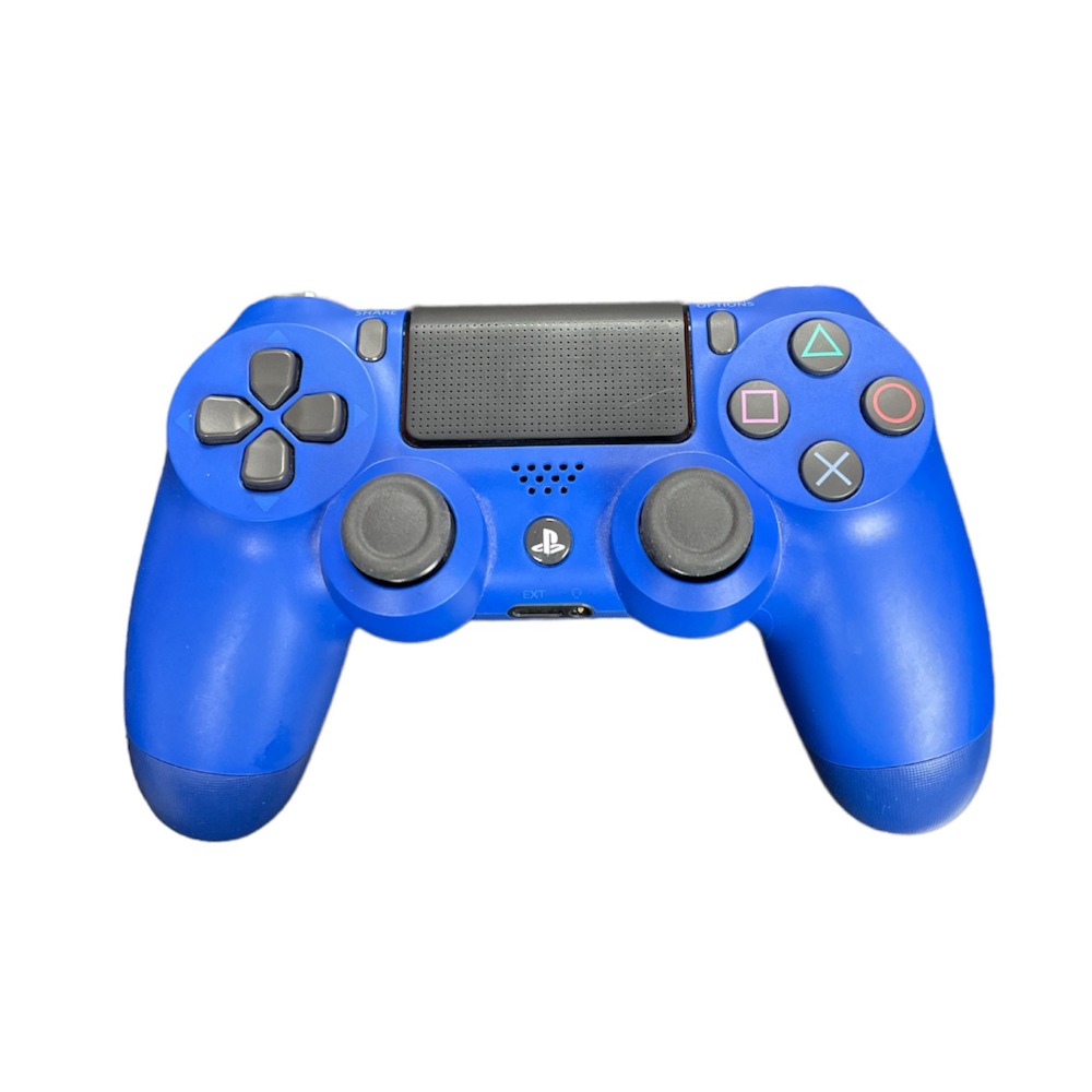 Pre-owned PS4 Official Dual Shock 4 Blue Controller - Own4Less